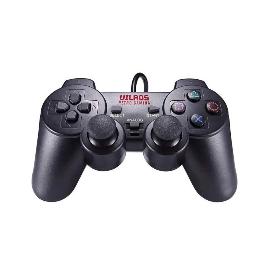 PS2 Style Vilros Retro Gaming USB Gamepad (PC) – J2Games