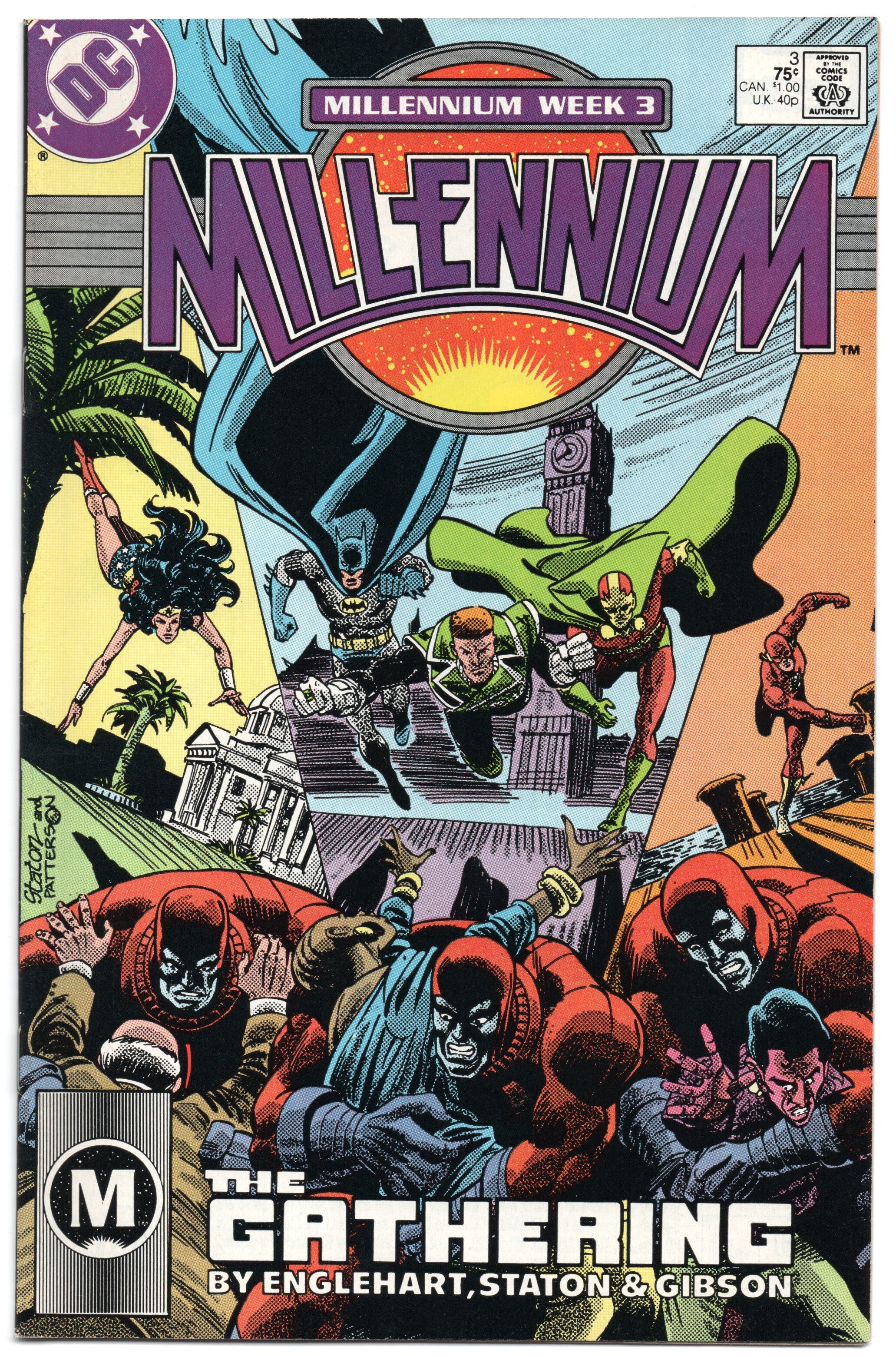 Millennium 3 DC 1987 NM Joe Staton Steve Englehart Batman Green Lanter ...