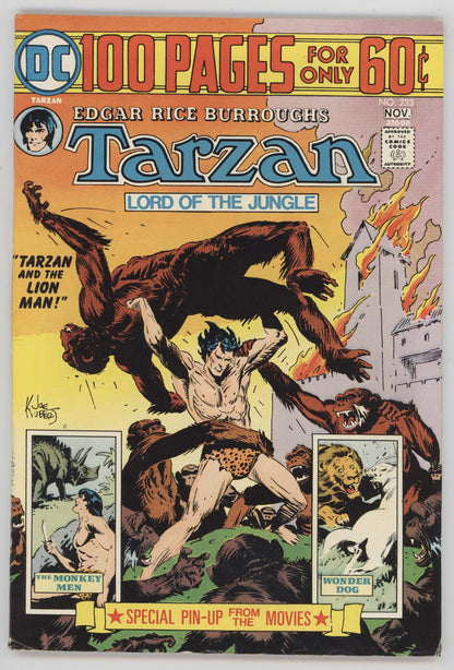 Tarzan 233 DC 1974 FN VF Joe Kubert Wonder Dog – J2Games