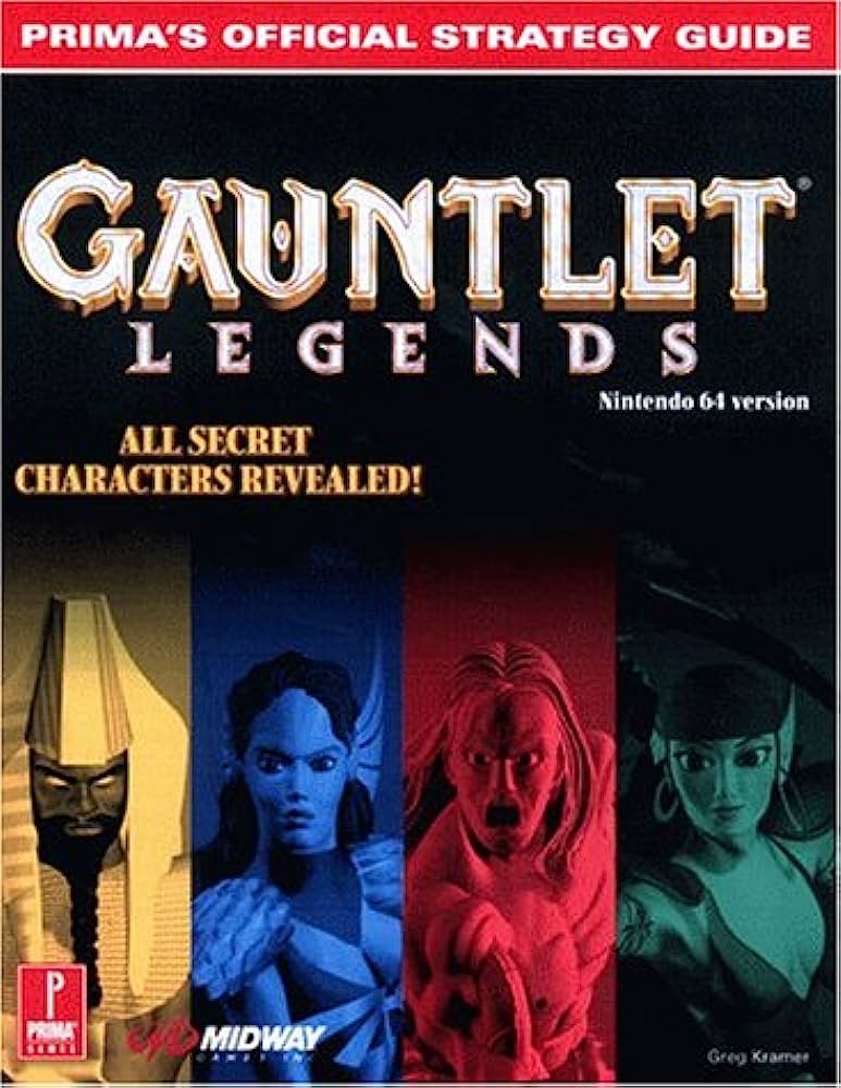 Gauntlet Legends Strategy Guide (Books) – J2Games