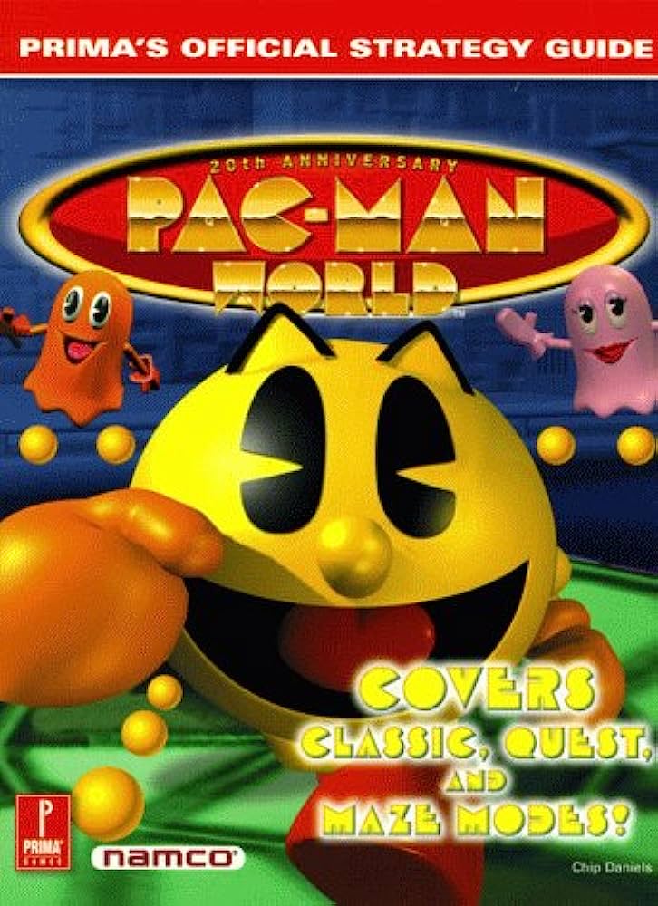 Pac-Man World 20th Anniversary Strategy Guide (Books) – J2Games
