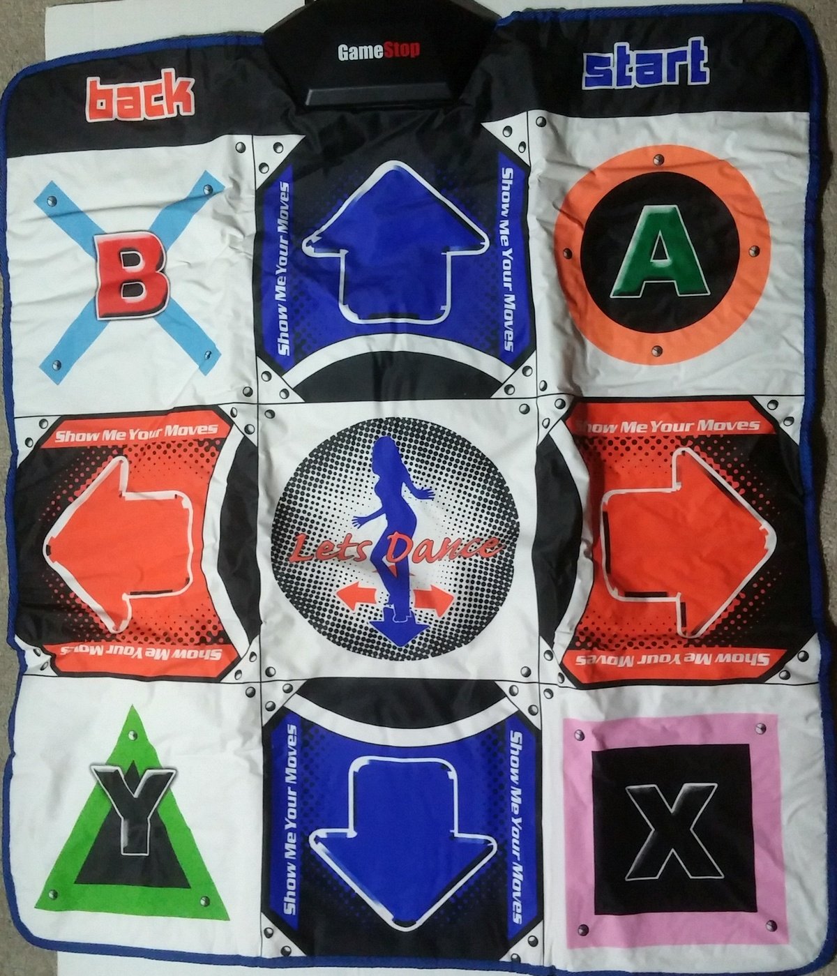 Gamestop PS2/Gamecube/Wii Dual Platform Dance Pad (PlayStation 2/Gamec ...