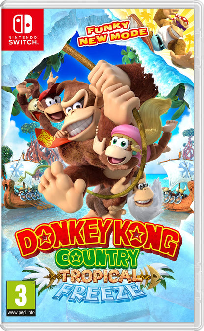 Donkey Kong Country: Tropical Freeze (European Import) (Nintendo Switc ...