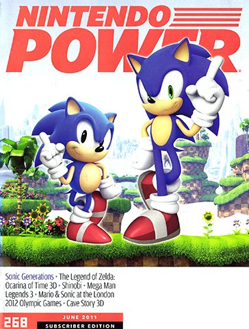Nintendo Power June 2011 Subscriber Edition Vol 268 (Books) – J2Games