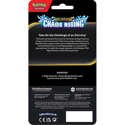 Pokemon TCG: Mega Evolution Chaos Rising - Checklane Blister Pack (TCG ...