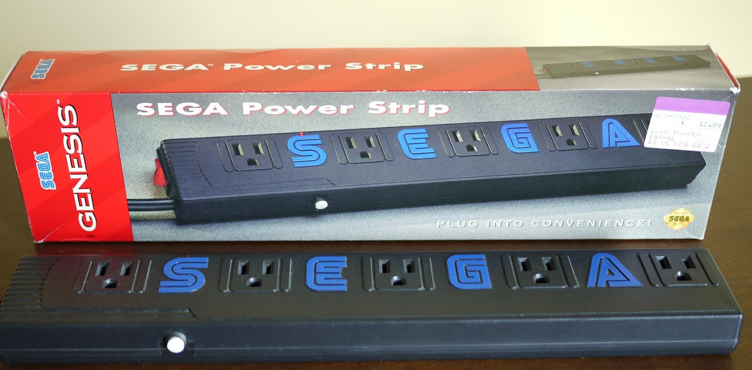 Sega Power Strip w/ Surge Protector (Sega Genesis) – J2Games
