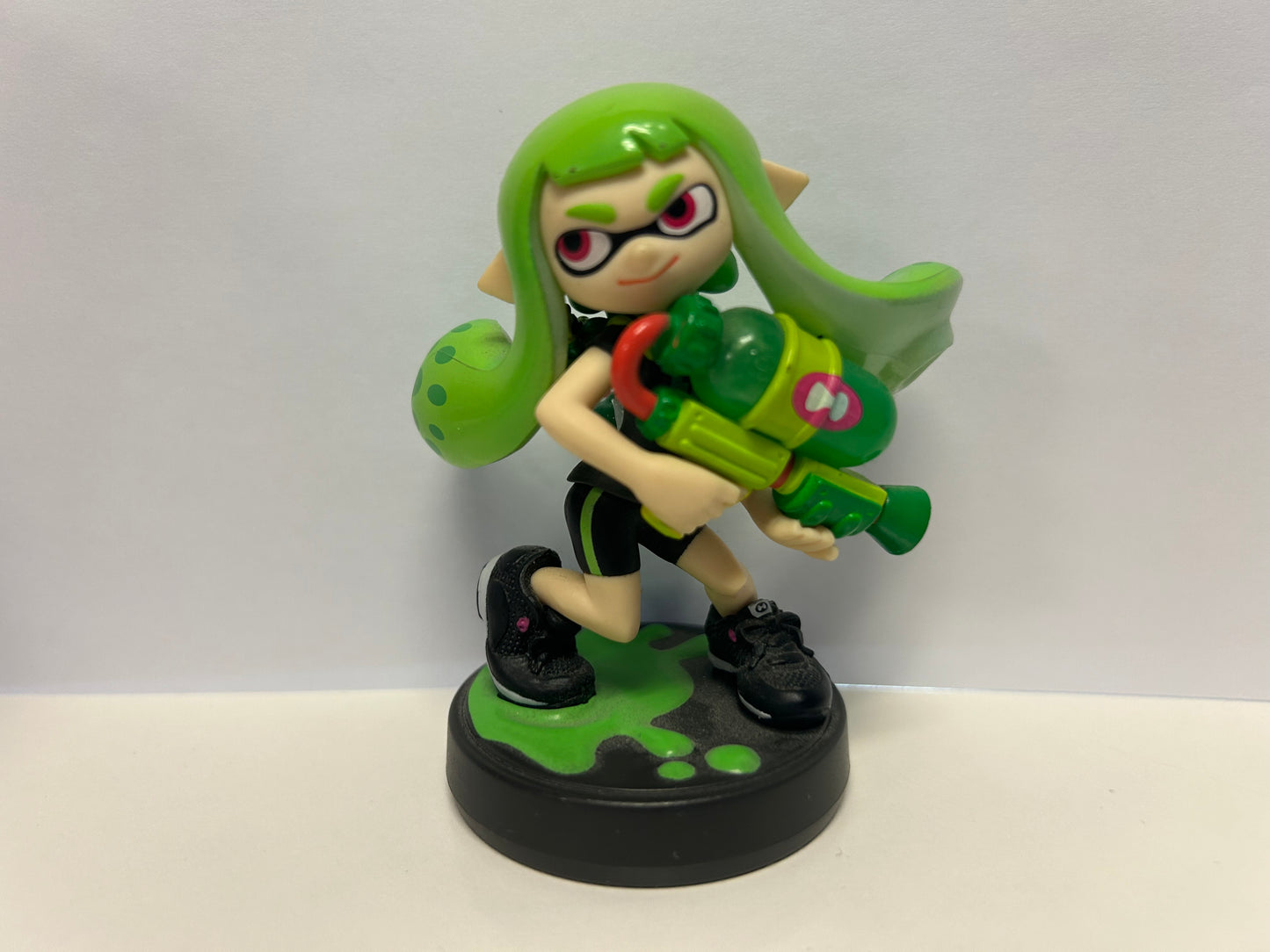 Inkling Girl (Lime Green) Amiibo: Splatoon Series (Nintendo Switch ...