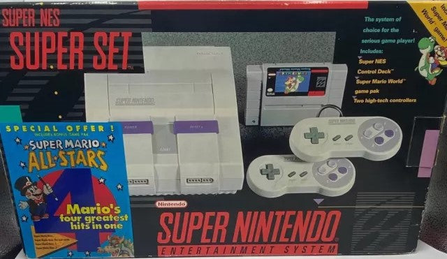 Super Nintendo Super Set [Super Mario All-Stars Bonus Variant] (Super ...