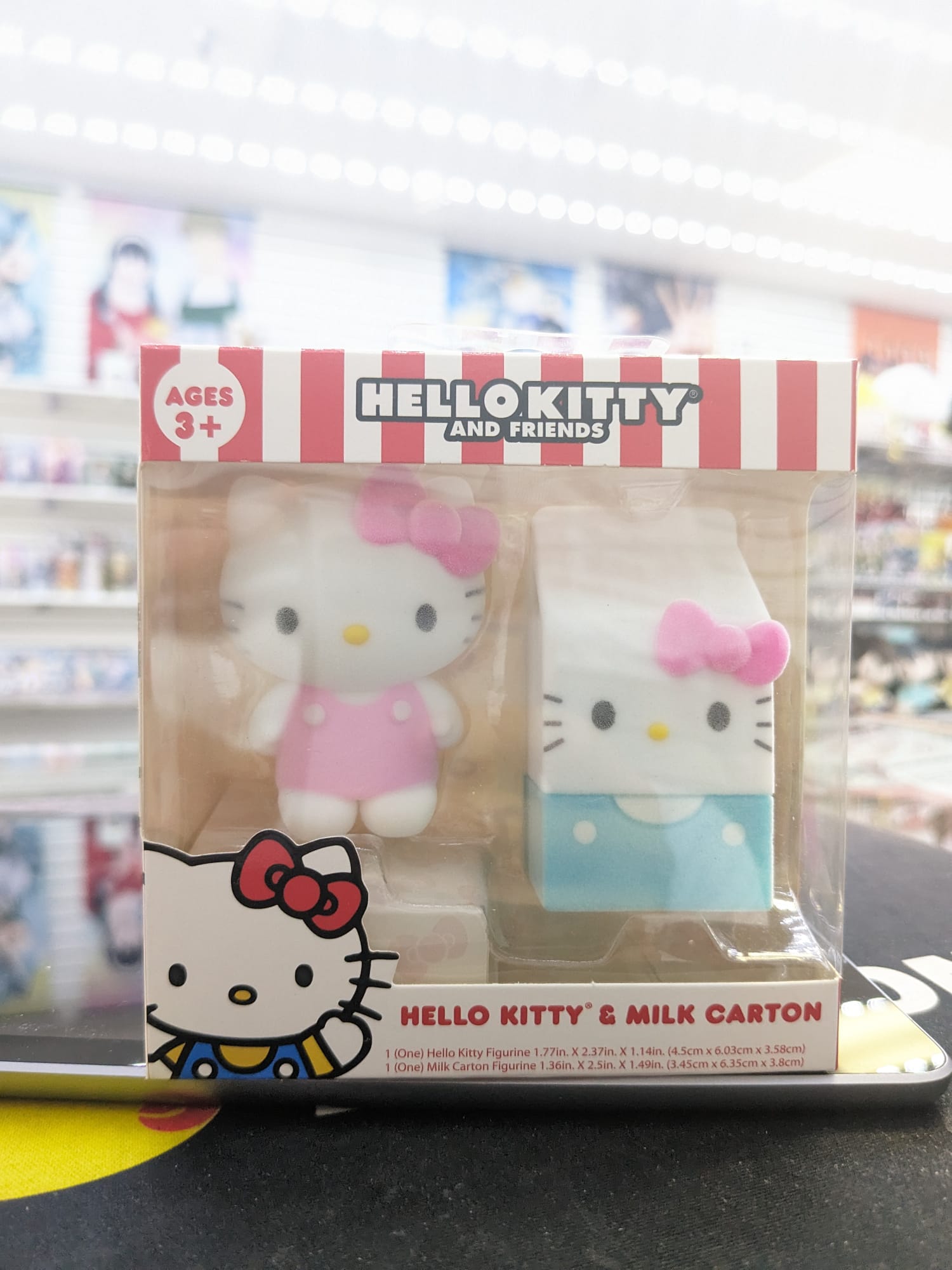 Hello Kitty and Friends Hello Kitty & Milk Carton Figure – J2Games