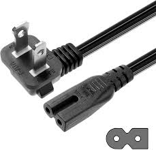 Generic Polarized Figure 8 Universal Power Cord (MultiSystem) – J2Games