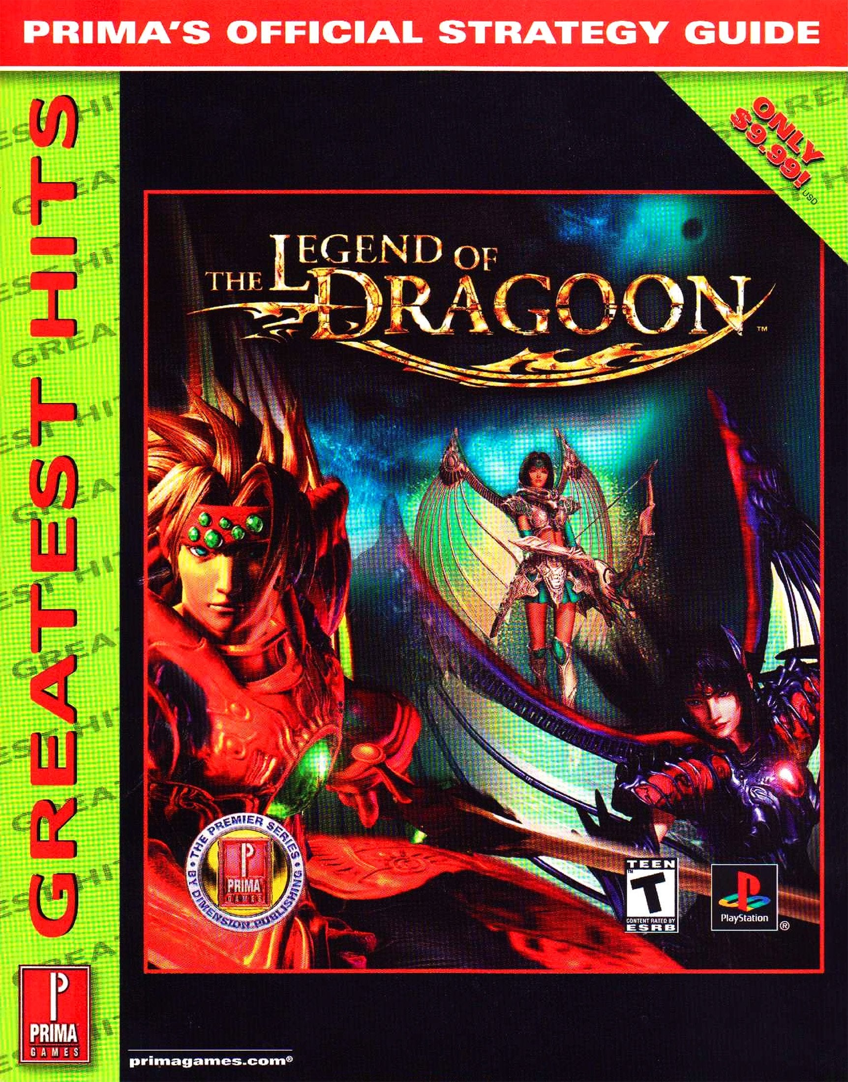 Prima Games: The Legend Of Dragoon Official Strategy Guide (Books ...