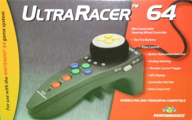 Ultra Racer 64 Racing Controller With Box (Nintendo 64) – J2Games