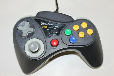 Nintendo 64 InterAct SuperPad Plus 64 Controller Black (Nintendo 64 ...