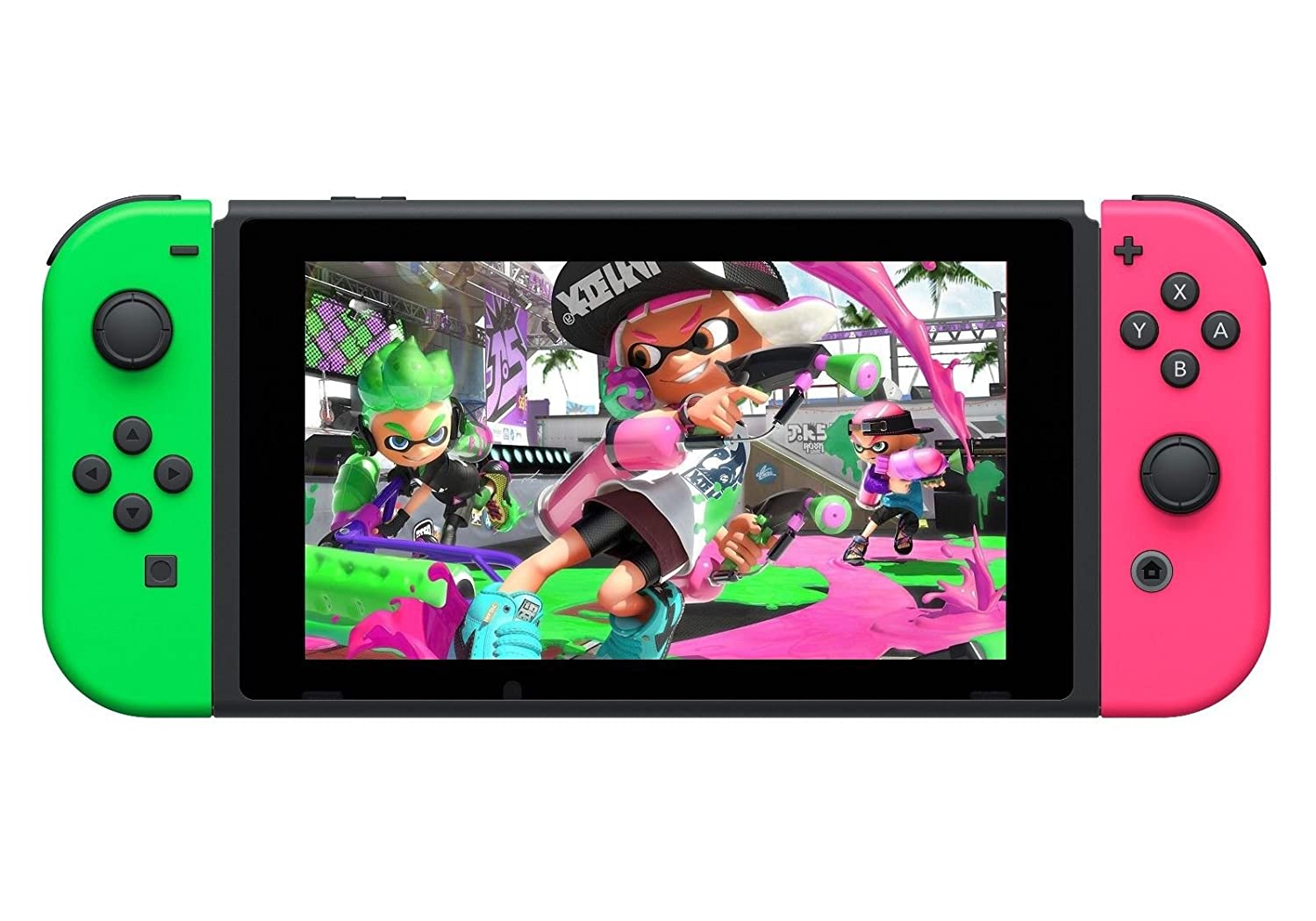 Nintendo Switch Core Console Neon Pink and Green (Nintendo Switch ...